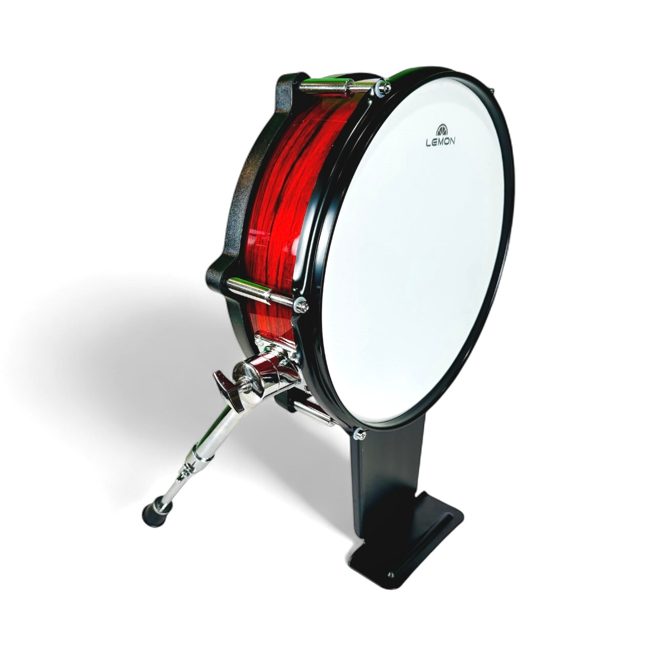 Lemon 12” RED FLAME Bass Kick Drum for Roland and Alesis Kit – Dolby Drums